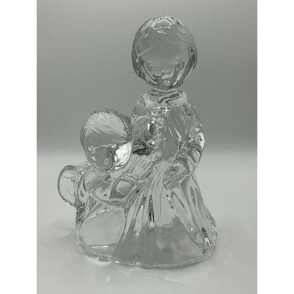 Mikasa | Accents | Vintage Mikasa Crystal Choir Angel Double Angels ...